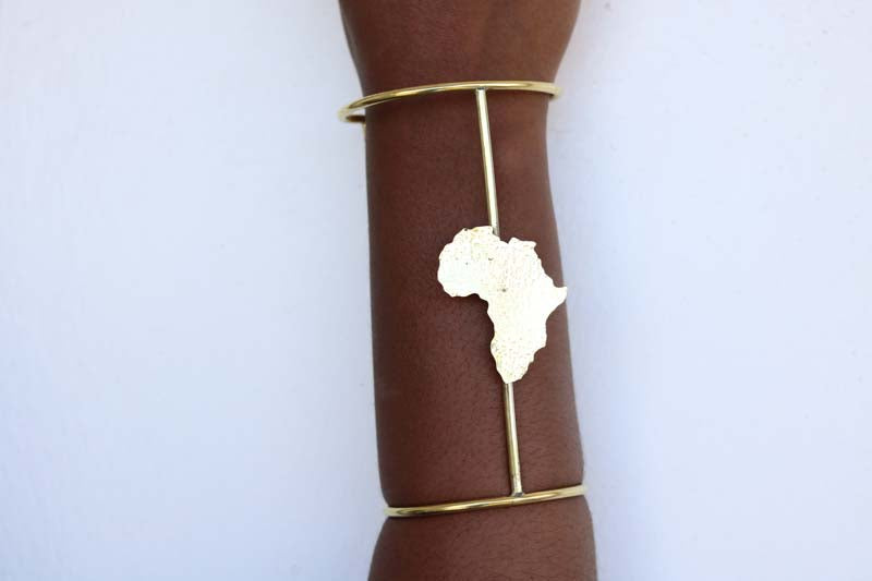 African Brass Bracelets – Hand Cree